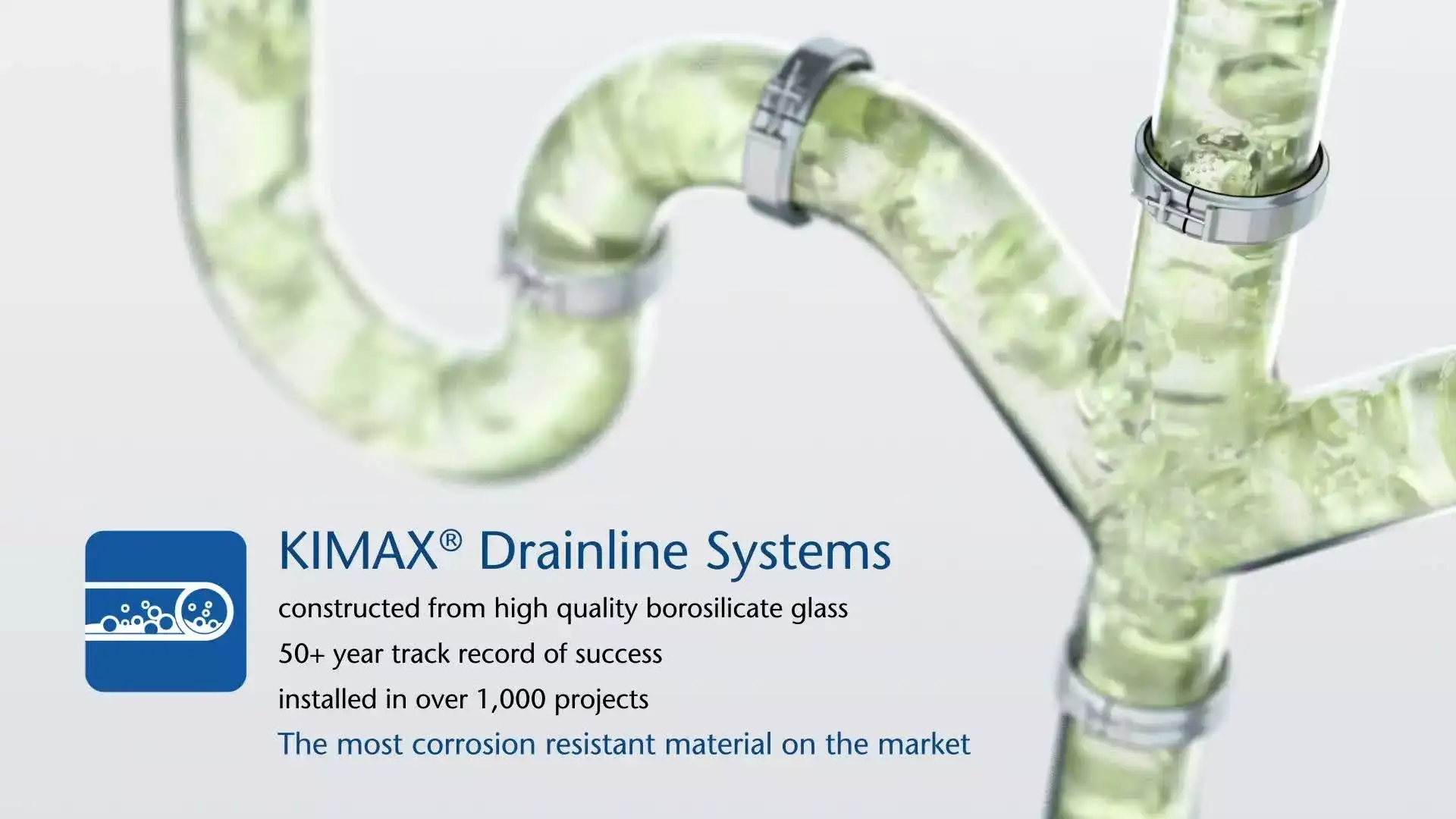 KIMAX® corrosive waste drainage system | SCHOTT