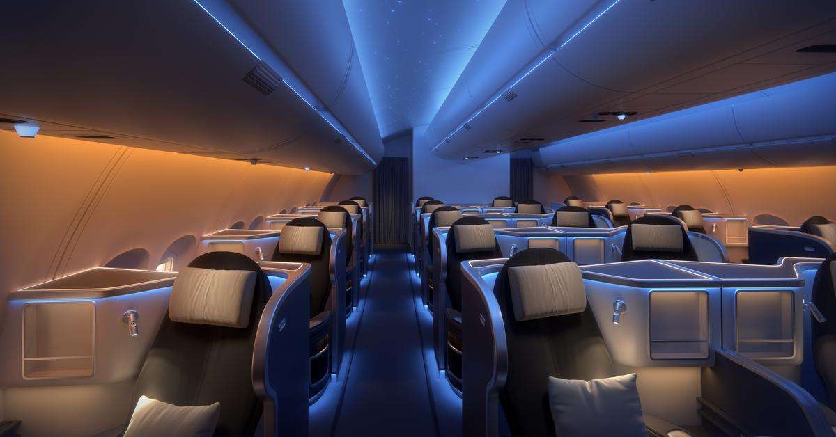 Éclairage d’ambiance polyvalent pour les cabines d’avion | SCHOTT