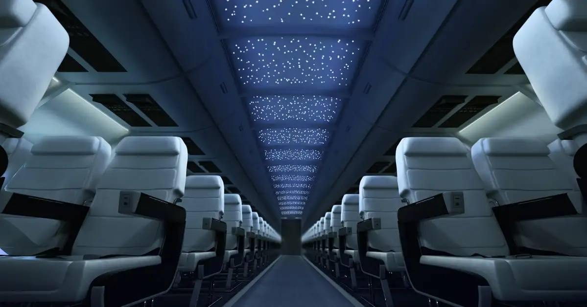 Star Ceiling LED aviation cabin lighting | SCHOTT